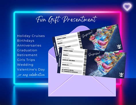 Icon Of The Seas Boarding Pass Template Customizable Royal Caribbean