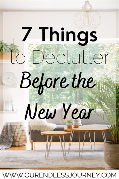 Declutter Your Space For The New Year