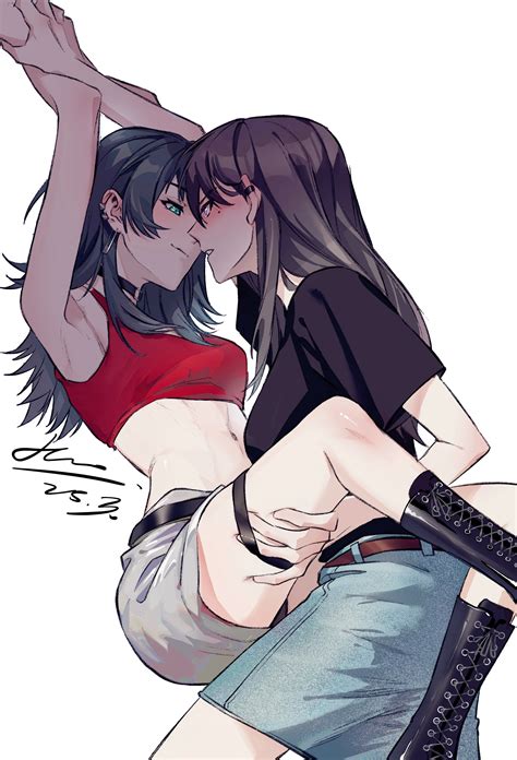 Shiina Taki And Yahata Umiri Bang Dream And More Drawn By Hero Danbooru