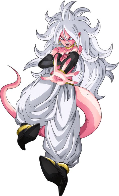Good Majin Android 21 Render By Zanninrenders On Deviantart