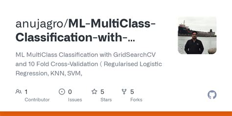 ml multiclass classification with gridsearchcv and 10 fold cross
