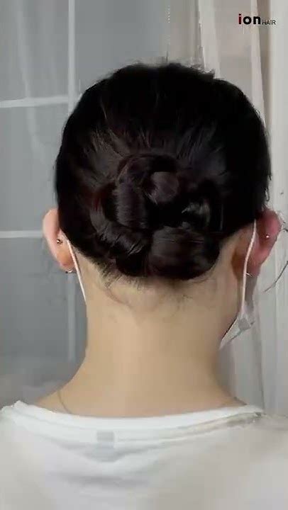 Daily Hair 똥손도 가능한 예쁘게 똥머리 묶는법 Youtube
