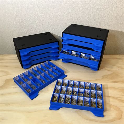 Electronic Component Storage And Organizing System By 3ded Makerworld