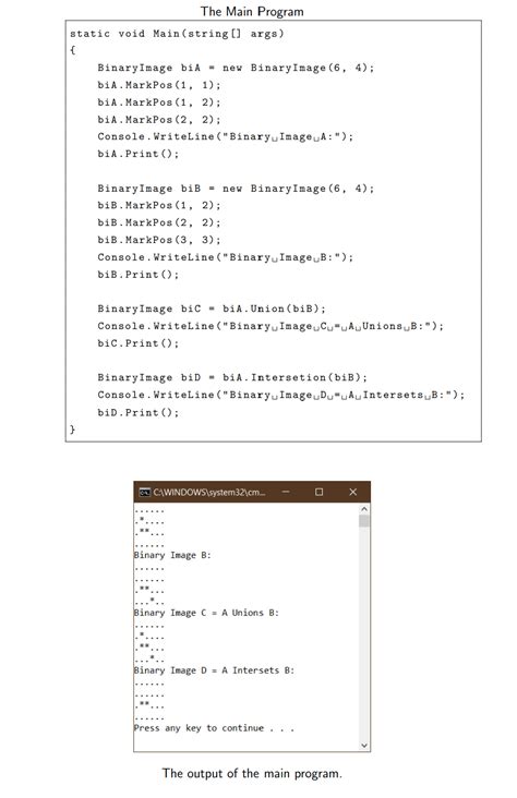Solved Binary Images Are Images Where Pixels Are Either Or Chegg