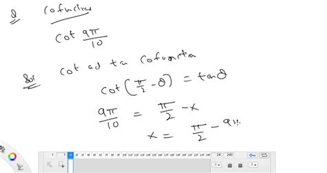 Solvedwrite Each Function Value In Terms Of The Cofunction Of A