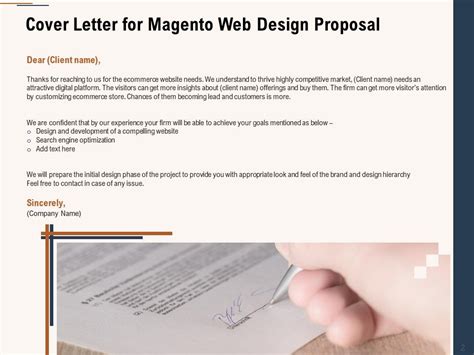 Magento Web Design Proposal Powerpoint Presentation Slides Presentation Graphics