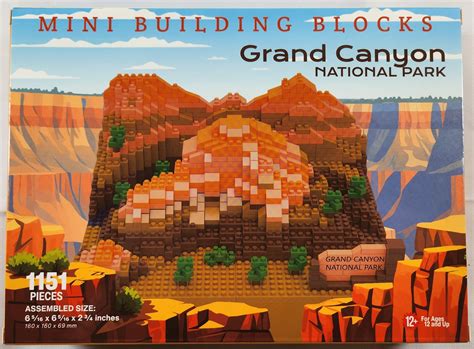 Grand Canyon Mini Building Block Set Grand Canyon Conservancy