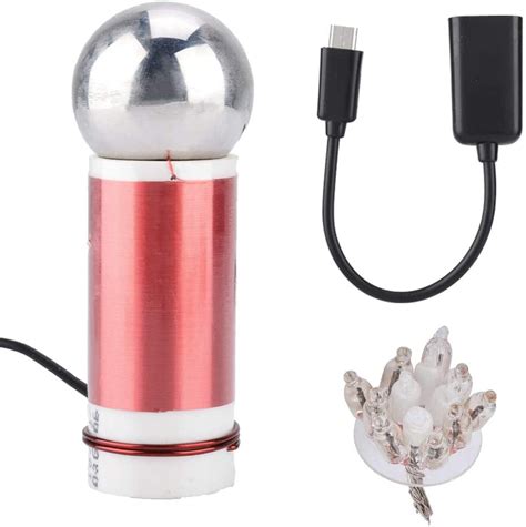 V W Tesla Coil Micro Mini Safe Tesla Coil For Wireless Transmission Experiments Test Science