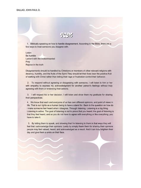 Ballad Icm Assignment Pdf