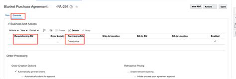 Automatically Created Purchase Orders In Oracle Fusion Procurement