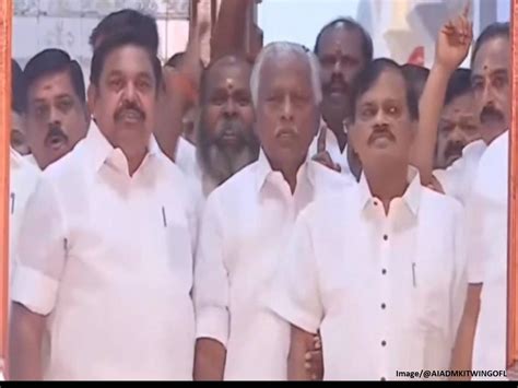 சட்டப்பேரவையில் அமளி அதிமுக எம் எல் ஏ க்கள் இன்று ஒருநாள் சஸ்பெண்ட் Thentamil