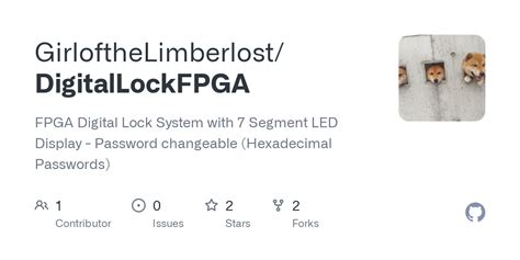 Github Girlofthelimberlost Digitallockfpga Fpga Digital Lock System With Segment Led