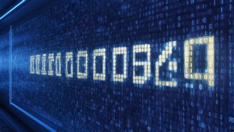 A Dynamic Binary Code Backdrop Illustrating The Concept Of Data And