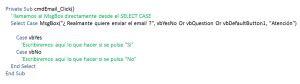 Access Aprende a usar los MsgBox parte Programación en Access y Excel