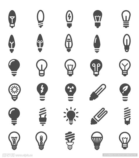 灯泡设计图广告设计广告设计设计图库昵图网