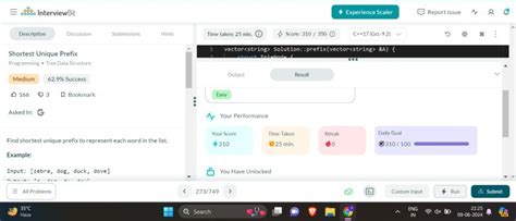 Completed Day159 Of 365daysofcode On Interviewbit Yashasvi S