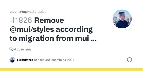 Remove Muistyles According To Migration From Mui V4 To V5 · Issue