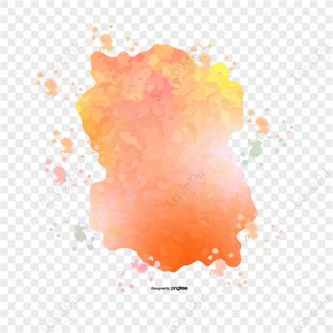 벡터 수채화 일러스트 장식 도안젖은창조적주형 Png 일러스트 무료 다운로드 Lovepik
