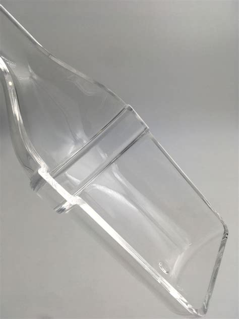 Prototype Of Bottle In Glass Plexiglass And 3d Print Glass Model