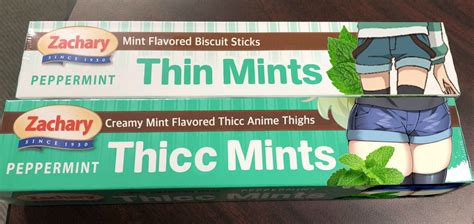 Thicc Mints Thin Mints R Animemes