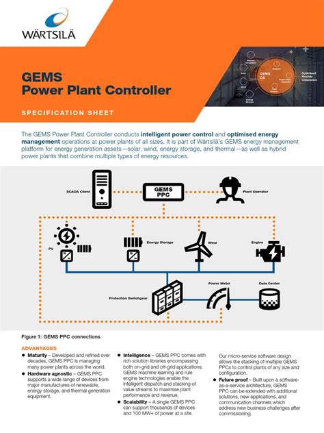 Gems Power Plant Controller Pdf Scada Power Station