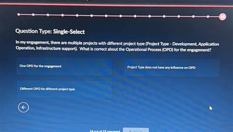 Question Type Single Select In My StudyX