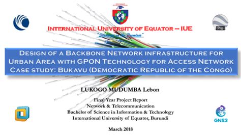 Pdf Design Of A Backbone Network Infrastructure For Urban Area With Gpon Technology For Access