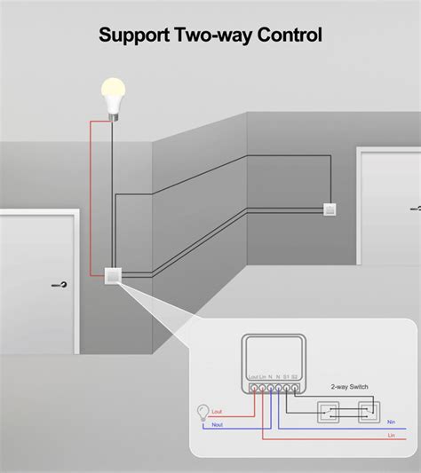 3 Way Switch Light Middle Setup And A Zigbee Switch Module R Homeautomation