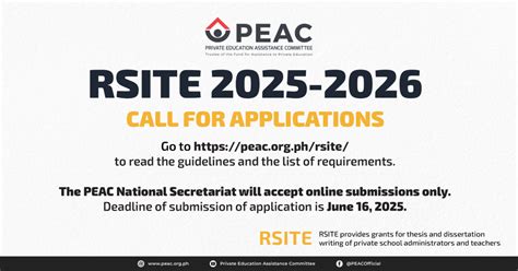 Peac Official Website Private Education Assistance Committee