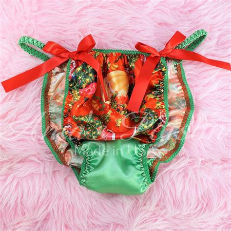 Christmas Anias Poison Sissy Mens Satin Christmas Princess Green Red