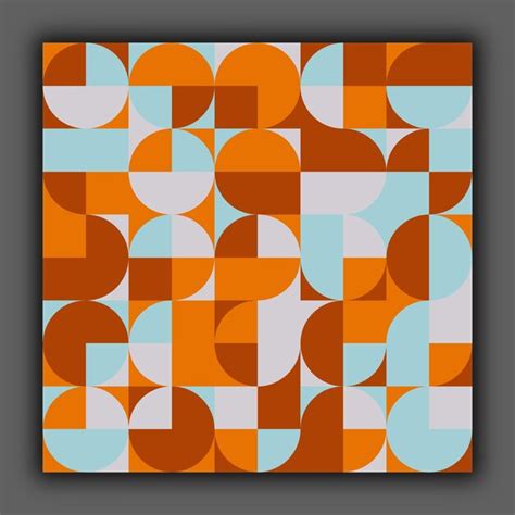 Premium Vector Abstract Seamless Geometric Design Template For Textures Textiles Wallpapers