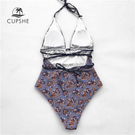 Cupshe Swim Cupshe Prague Encounter Print Onepiece Swimwear Poshmark