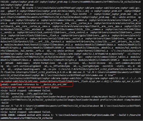 Lesson 8 Exercise 1 Build Error On 7002dk Nordic Qanda Nordic Devzone Nordic Devzone