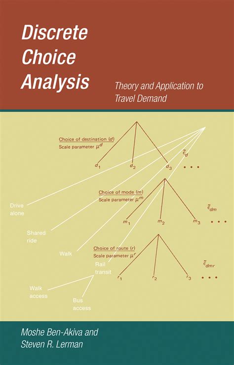 Discrete Choice Analysis By Moshe Ben Akiva Penguin Books Australia