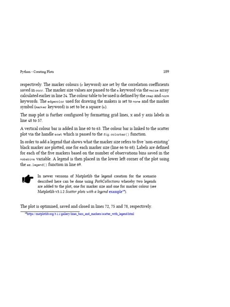 Python Creating Plots C Corr S Msize Cmap Norm Edgecolor None Marker S Download Free Pdf