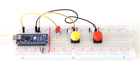 Switching Things On And Off With An Arduino Flashing Led With Two