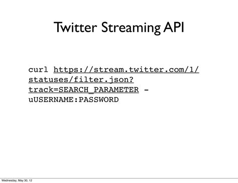 Parsing Real Time Data Using Twitter Streaming Api Pdf Internet Computing