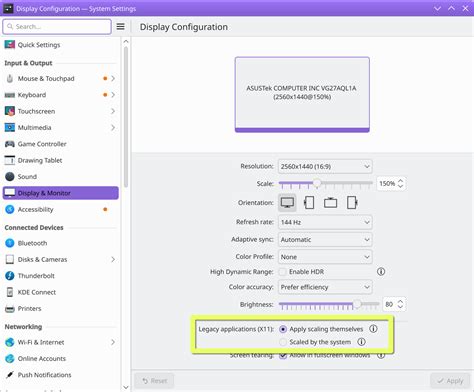 Disable Scaling For X11 Based Apps In Xwayland Help Kde Discuss
