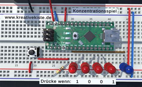 Arduino LED Spiele für Anfänger