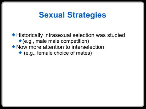 Lec 12 Sexual Strategies ODP Sexual Health Diseases And Conditions