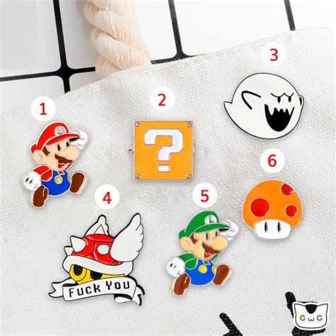 Pin Mario Bros Nyart Kei