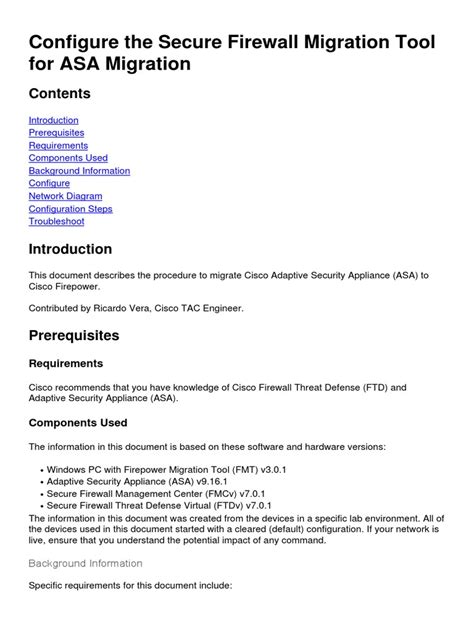 Configure The Secure Firewall Migration Pdf Graphical User Interfaces Firewall Computing