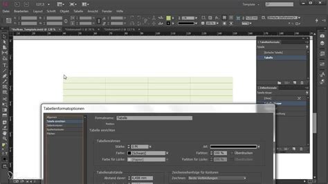 Creating Efficient Table Formats In Adobe Indesign