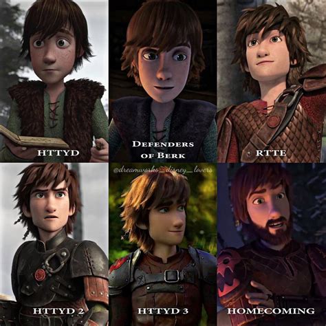 Luna☽ On Instagram Which Era Of Hiccup And Astrid Is Your Favorite Mine Is Rtte🤍 🌟 Credit