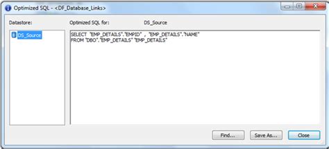 Sap Bods Experts How To Create A Database Links In Data Services Using Sql Server
