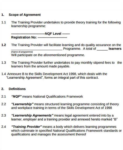 It Service Level Agreement Template Pdf Template