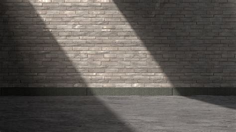 야외 벽돌과 콘크리트 질감 날카로운 그림자가 있는 깊고 장난기 넘치는 공간 추상적인 거리 현대 3d 렌더링 배경 디자인 자료 0명에 대한 스톡 사진 및 기타 이미지 Istock