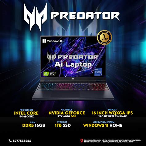Vishalperipherals Predator Ai Laptop Power Redefined ⚡🔥 Engineered