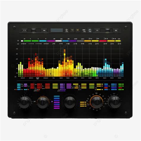 Wave Editor Spectrum Analyzer Output Level On Digital Display And