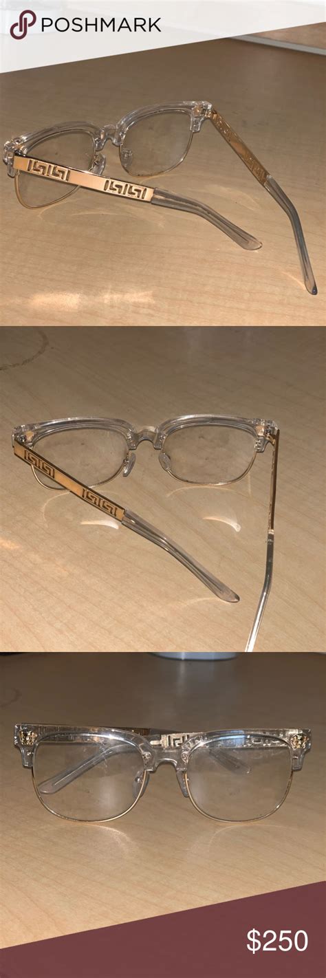Authentic Gold Versace frames👓 | Versace frames, Glasses accessories ...